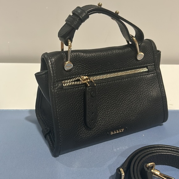 Bally | Bags | Bally Black Mini Sling Bag | Poshmark